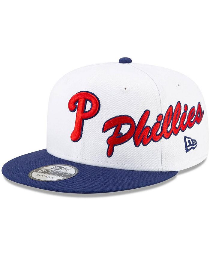 New Era Men's White Philadelphia Phillies Vintage-Inspired 9FIFTY ...