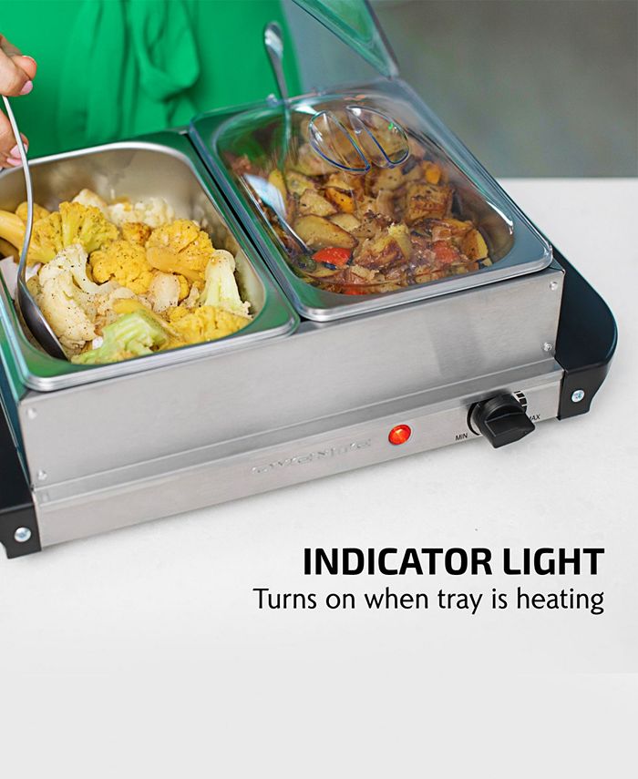 OVENTE Electric Buffet Server Tray - Macy's