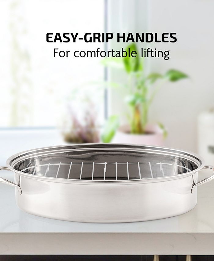 OVENTE Oval Roasting Pan - Macy's