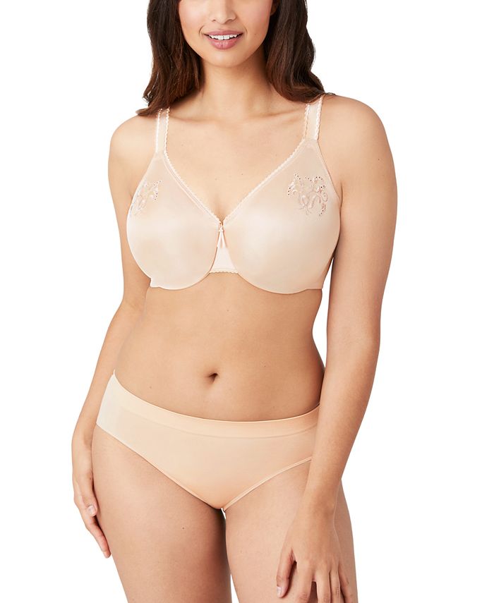 Wacoal Slimline Seamless Minimizer Bra 85154 - Macy's