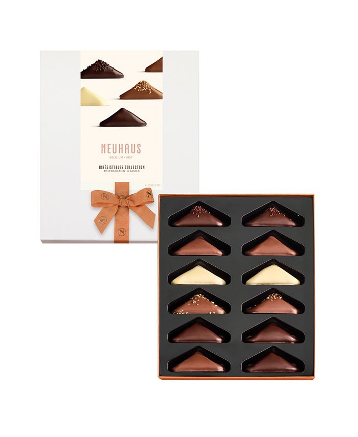 Neuhaus Les Irresistible Belgian Collection Chocolates, 12 Piece - Macy's