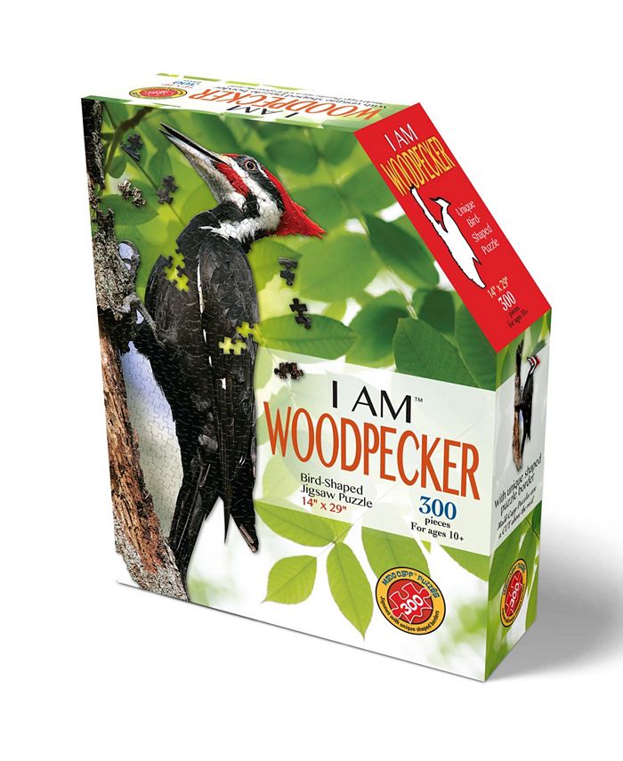 Madd Capp Games Puzzles - I AM WOODPECKER Puzzle, 300 Pieces - Macy's