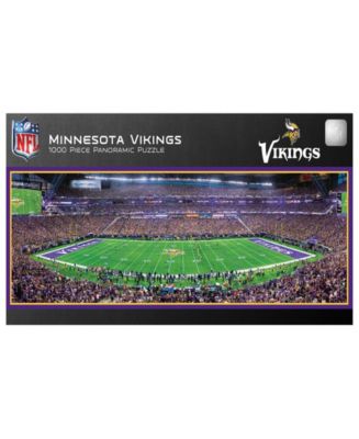 MasterPieces Puzzles - Minnesota Vikings Stadium Panoramic Puzzle, Set ...