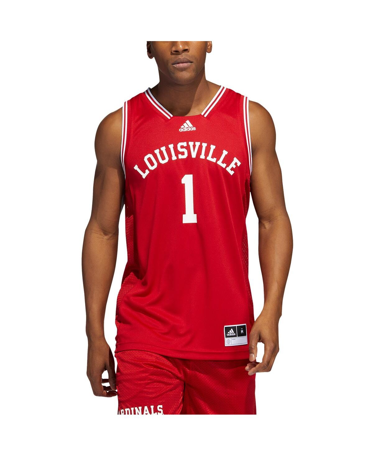 Click here for Adidas Mens #1 Louisville Cardinals Reverse Retro... prices