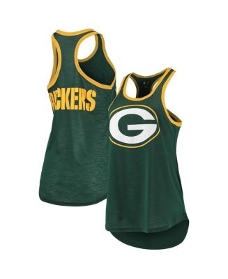Women's G-III 4Her by Carl Banks Green Green Bay Packers Tater Tank Top ...
