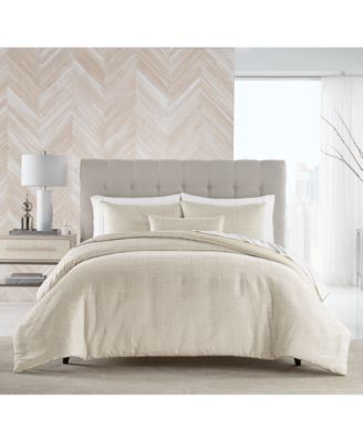 Hotel Collection Hatched Stripe 4-Pc. Comforter Sets, Exclusively at ...