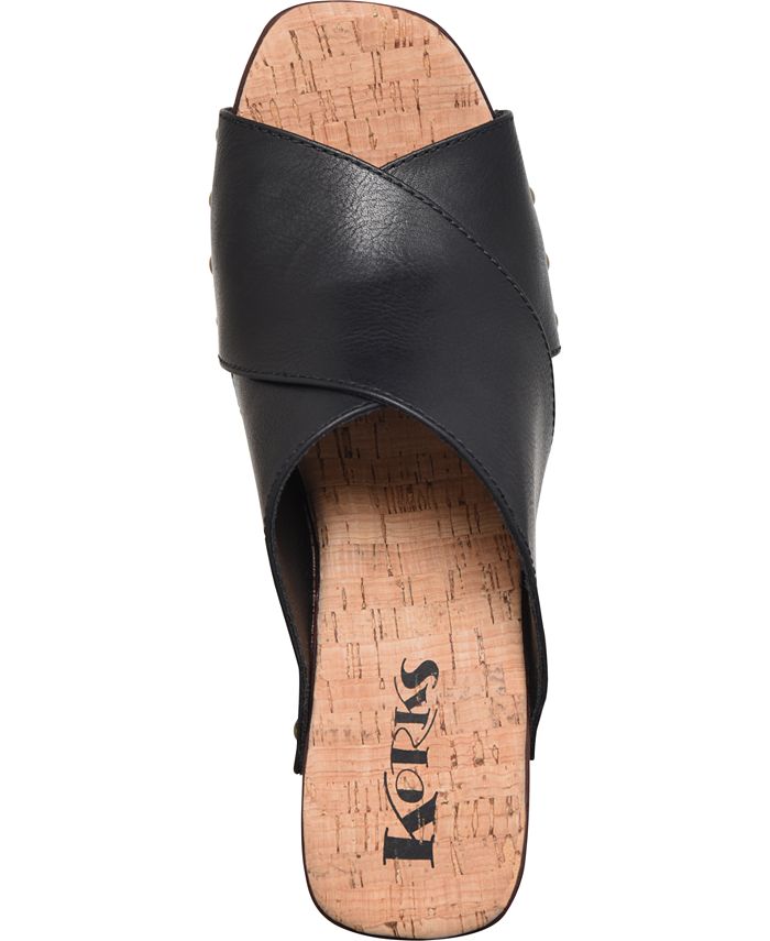 KORKS Women's Lynda Comfort Slide Sandal - Macy's