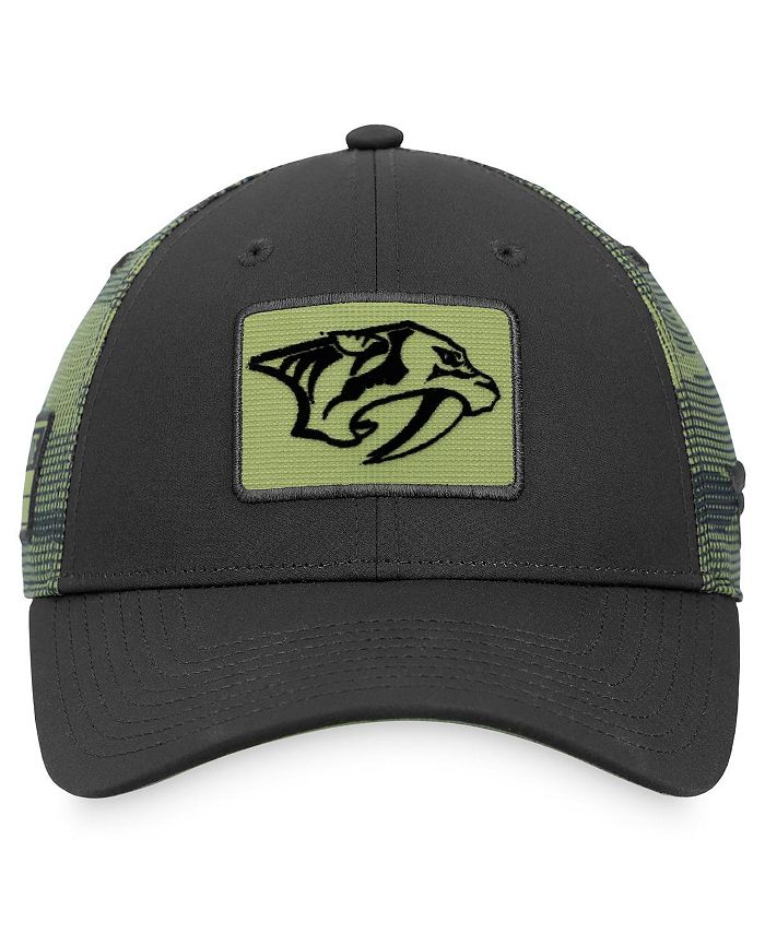 Fanatics Men's Black, Camo Nashville Predators Military-Inspired ...