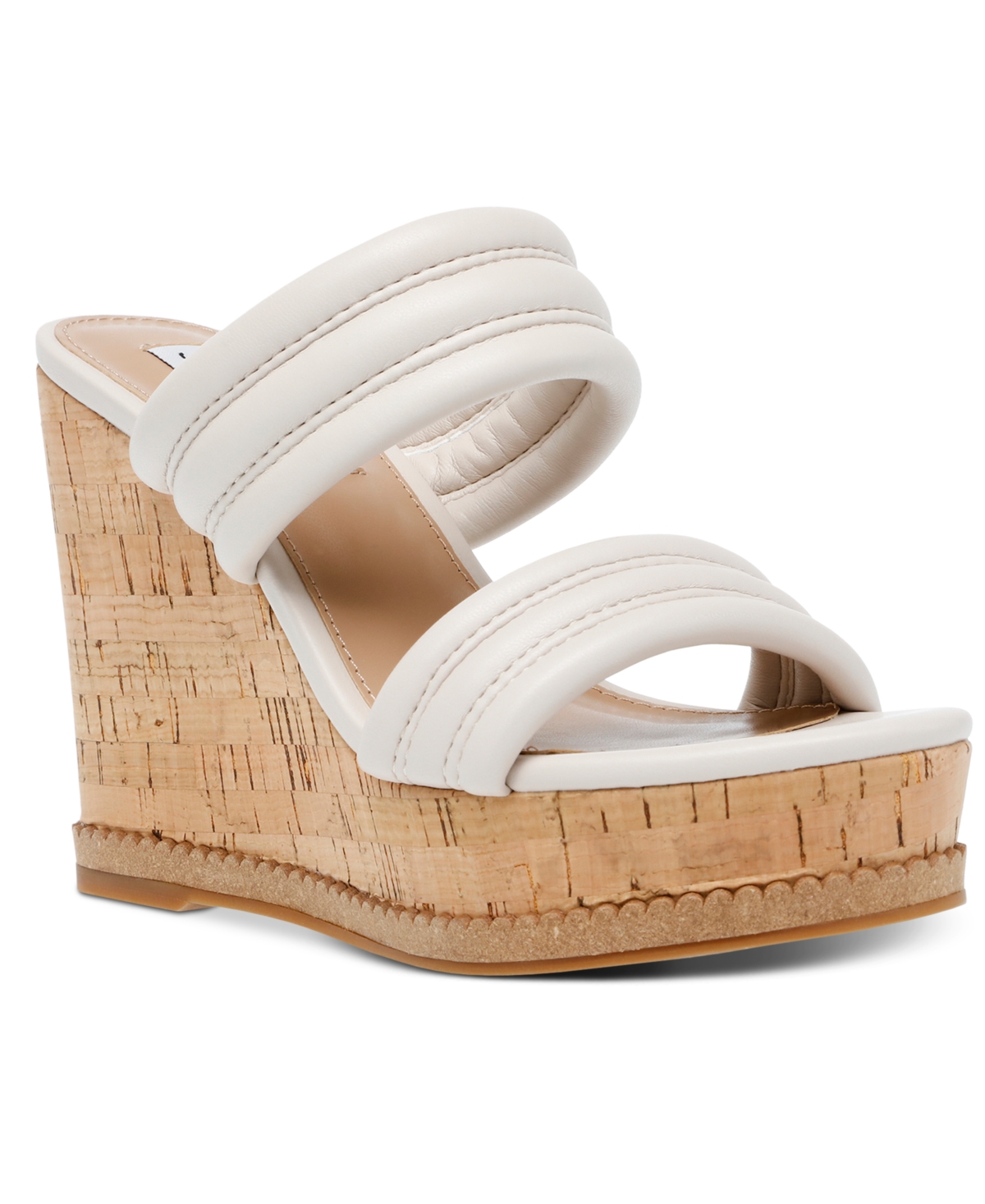 Steve Madden Women's Wipeout Platform Wedge Sandals In Bone | ModeSens