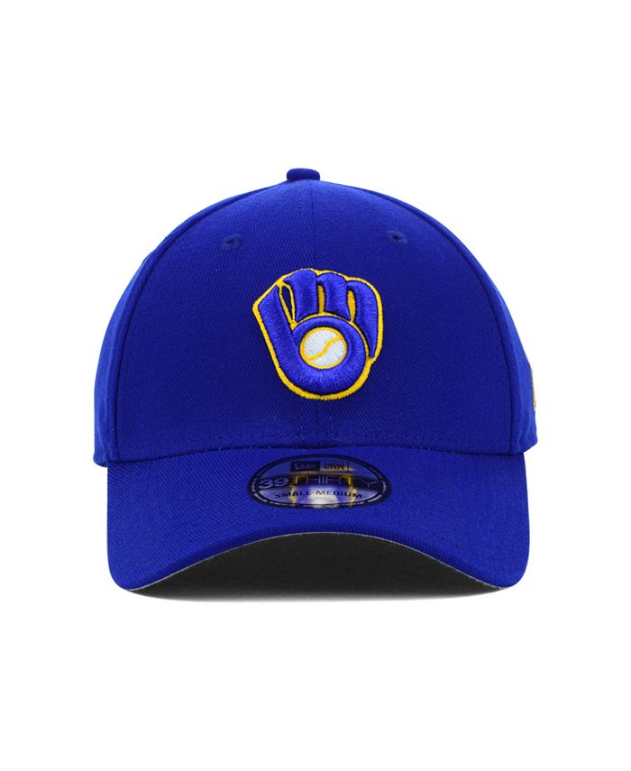 New Era Milwaukee Brewers MLB Team Classic 39THIRTY Stretch-Fitted Cap ...