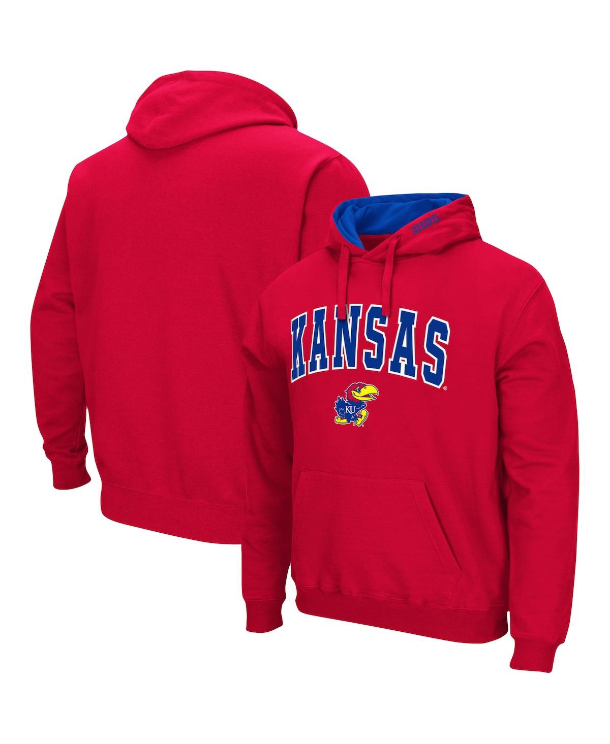 Click here for Mens Colosseum Red Kansas Jayhawks Arch and Logo 3... prices