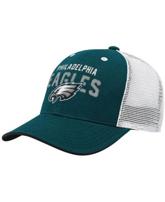 Big Boys Midnight Green Philadelphia Eagles Core Lockup Snapback Hat ...