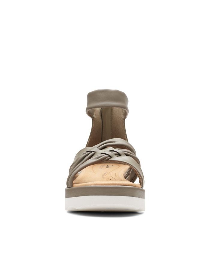 Clarks Women's Collection Clara Rae Wedge Sandal - Macy's