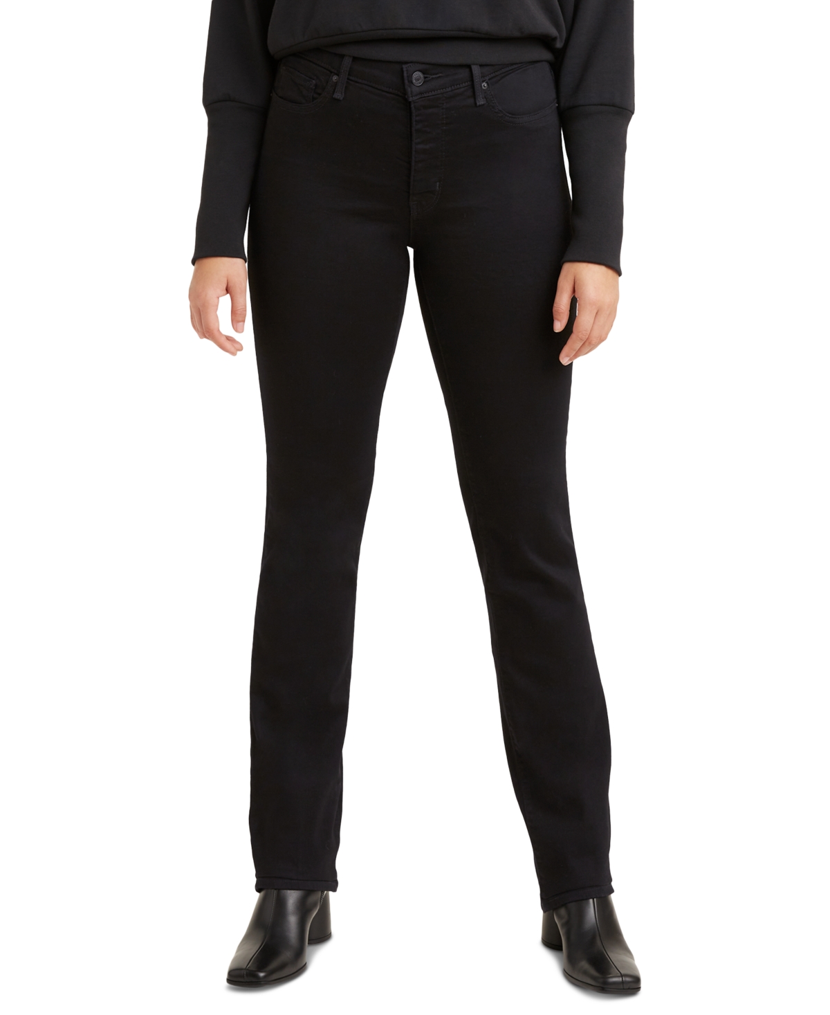 Click here for Levis 314 Shaping Slimming Straight Leg Mid Rise J... prices