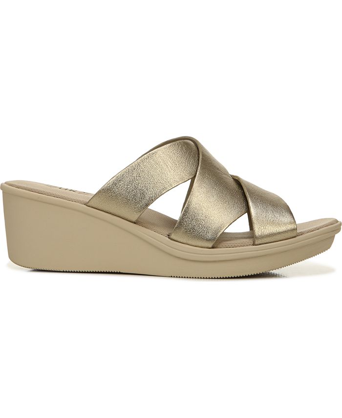Naturalizer Rowena Slide Wedge Sandals - Macy's