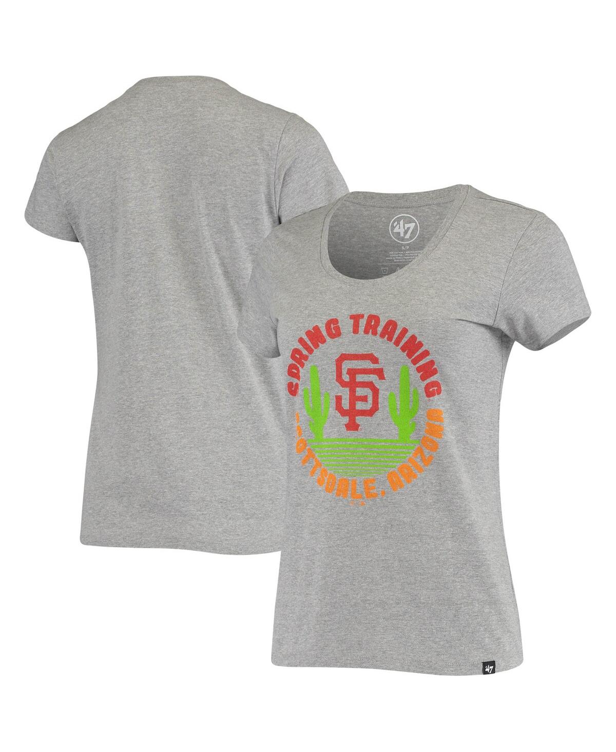 Click here for Womens 47 Brand Heathered Gray San Francisco Giant... prices