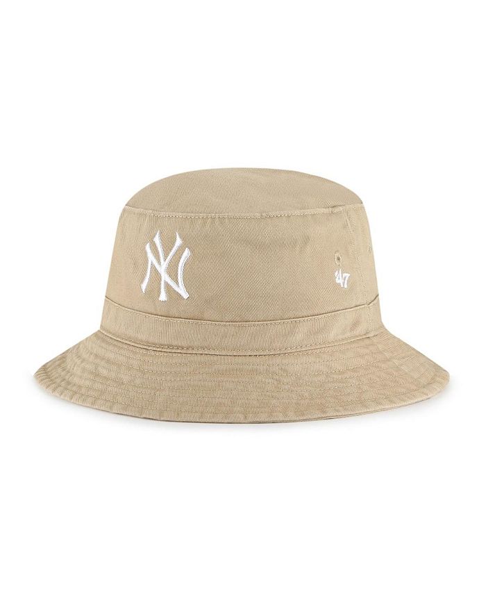'47 Brand Men's '47 Khaki New York Yankees Bucket Hat - Macy's