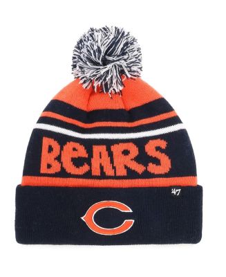 Big Boys '47 Brand Orange, Navy Chicago Bears Playground Cuffed Knit ...