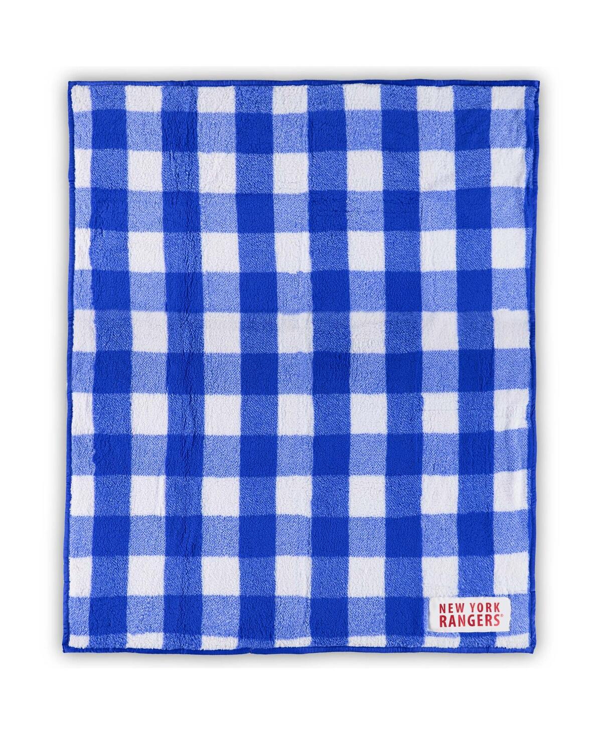 Click here for New York Rangers 50 x 60 Buffalo Check Frosty Flee... prices