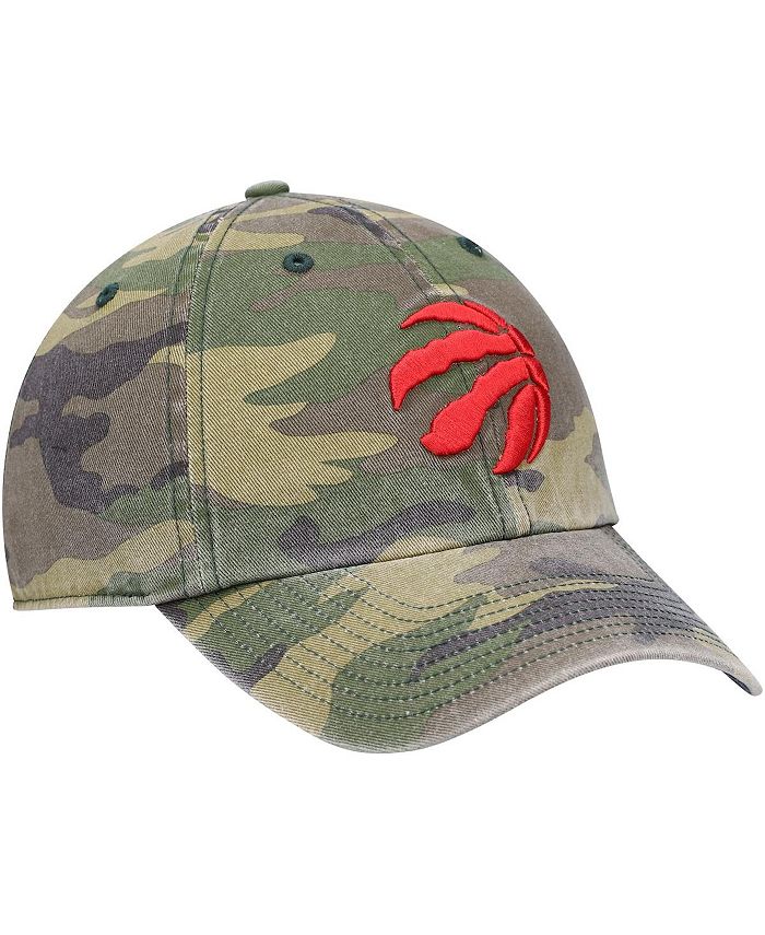 '47 Brand Men's '47 Camo Toronto Raptors Clean Up Adjustable Hat - Macy's