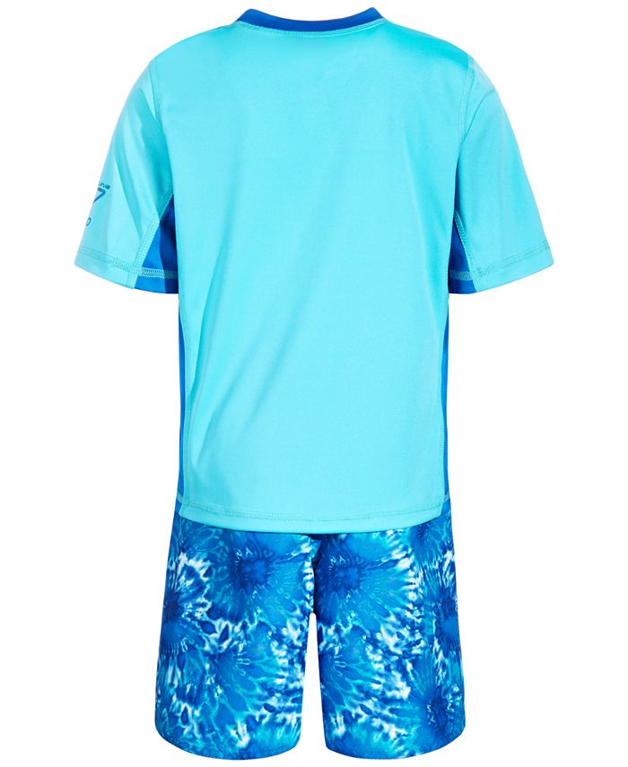 Laguna Toddler Boys 2-Pc. Aloha Rashguard Swim Set - Macy's