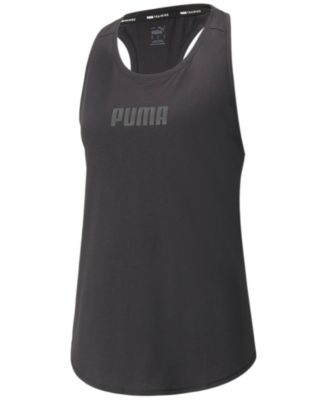 Puma Plus Size Logo Racerback Tank Top - Macy's