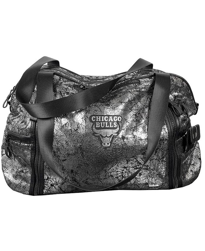 FISLL Chicago Bulls Metallic Weekender Duffel Bag - Macy's