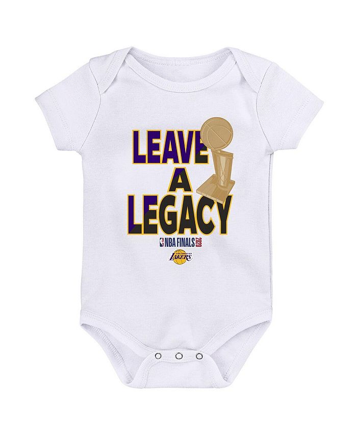 Outerstuff Unisex Newborn Infant White Los Angeles Lakers 2020 NBA ...