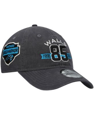 Men's Wesley Walls Charcoal Carolina Panthers Hall of Honor Player ...