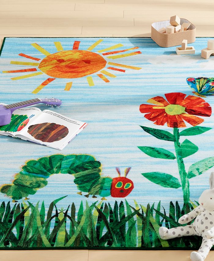 Eric Carle Elementary Sun Scene 2' 11" x 4' 3" Area Rug - Macy's