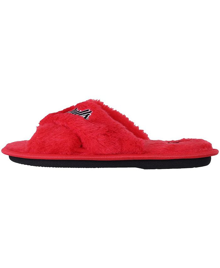 FOCO Women's Chicago Bulls Script Cross Slide Slippers - Macy's