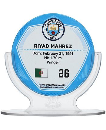 Signables Riyad Mahrez Manchester City Signature Series Collectible ...