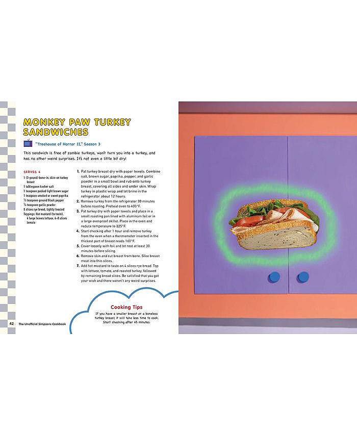 Barnes & Noble The Unofficial Simpsons Cookbook - From Krusty Burgers ...