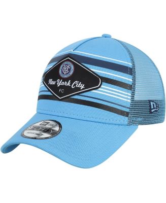 Men's Sky Blue New York City FC Shoreline 9FORTY Adjustable Snapback ...