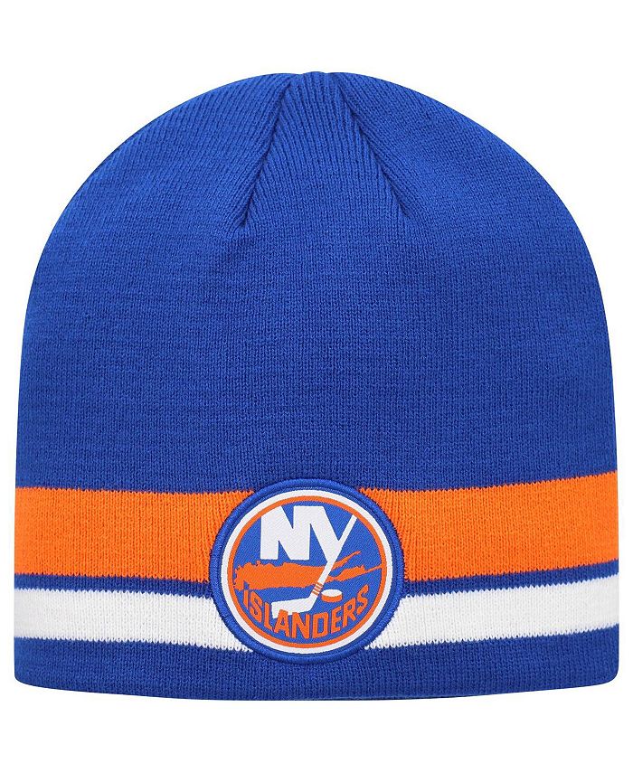 adidas Men's Royal New York Islanders Locker Room Coach Beanie - Macy's