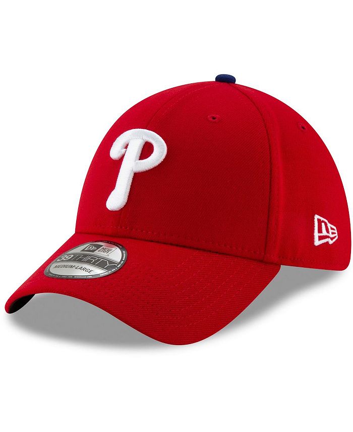 New Era Men's Red Philadelphia Phillies Game Team Classic 39Thirty Flex ...