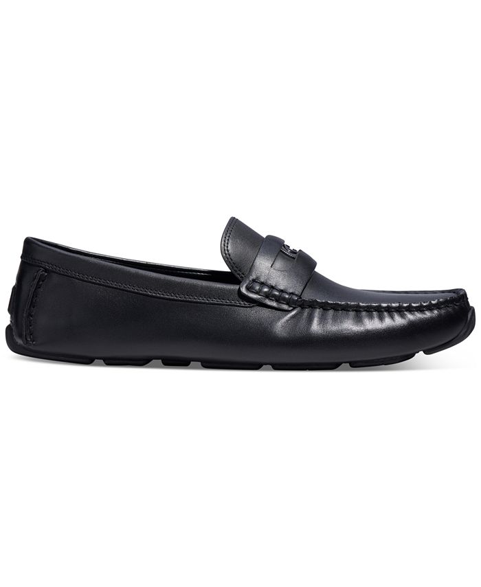 COACH Men's C Coin Leather Driver & Reviews - All Men's Shoes - Men ...