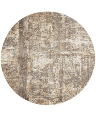 Feizy Parker R3701 7'9" x 7'9" Round Area Rug - Macy's