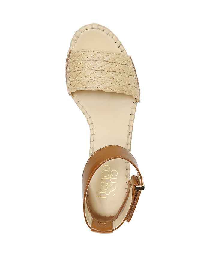 Franco Sarto Women's Clemens Espadrille Wedge Sandals - Macy's