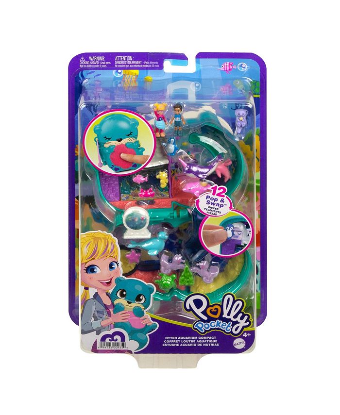 Polly Pocket Otter Aquarium Compact - Macy's