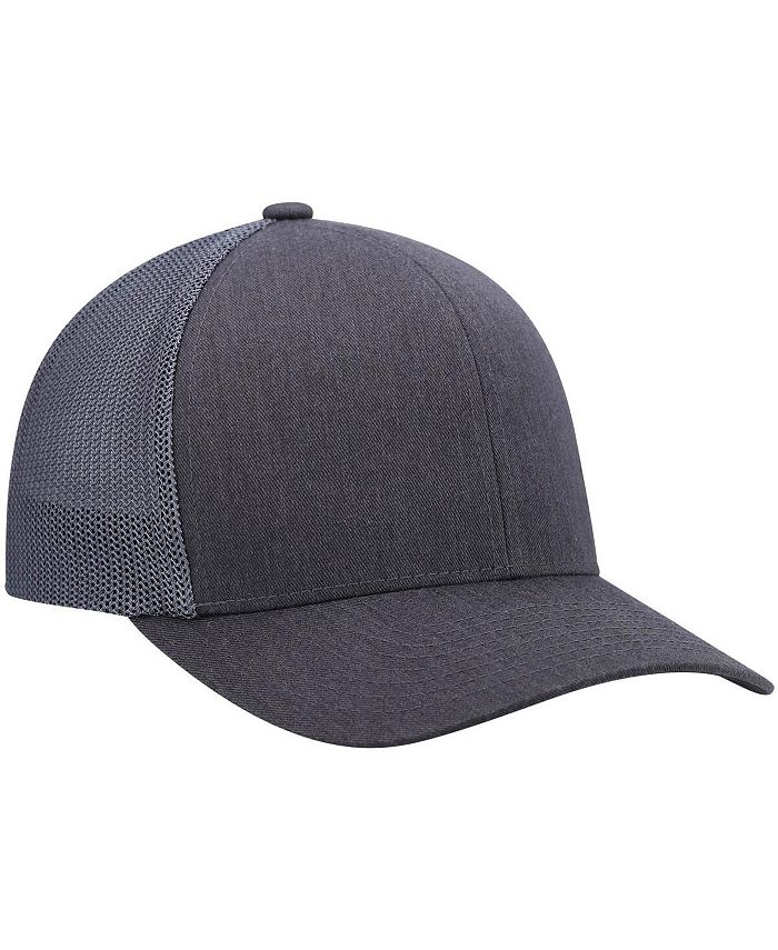 Travis Mathew Men's TravisMathew Heathered Charcoal Widder 2.0 Trucker ...