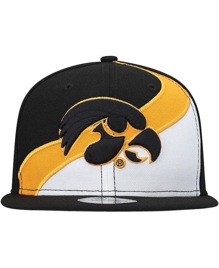 New Era Big Boys Black Iowa Hawkeyes Wave 9FIFTY Snapback Hat - Macy's