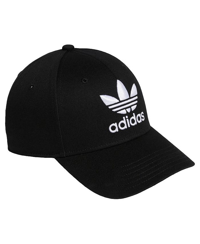 adidas Men's Black Icon Precurve Adjustable Snapback Hat - Macy's