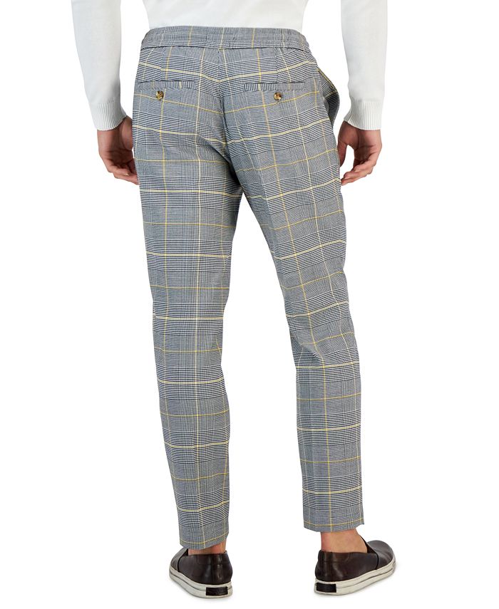 Club Room Men's Plaid Pants, Created for Macy's - Macy's