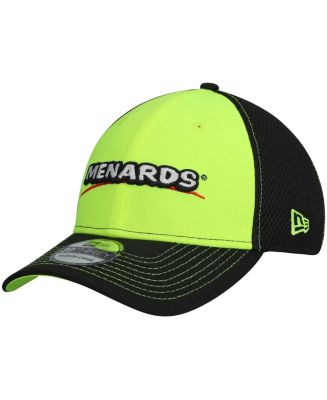 Men's New Era Black, White Ryan Blaney Menards Neo 39Thirty Flex Hat ...