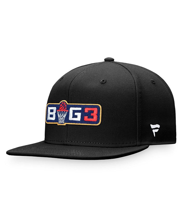 Fanatics Men's Black Big3 Gear Core Snapback Hat - Macy's