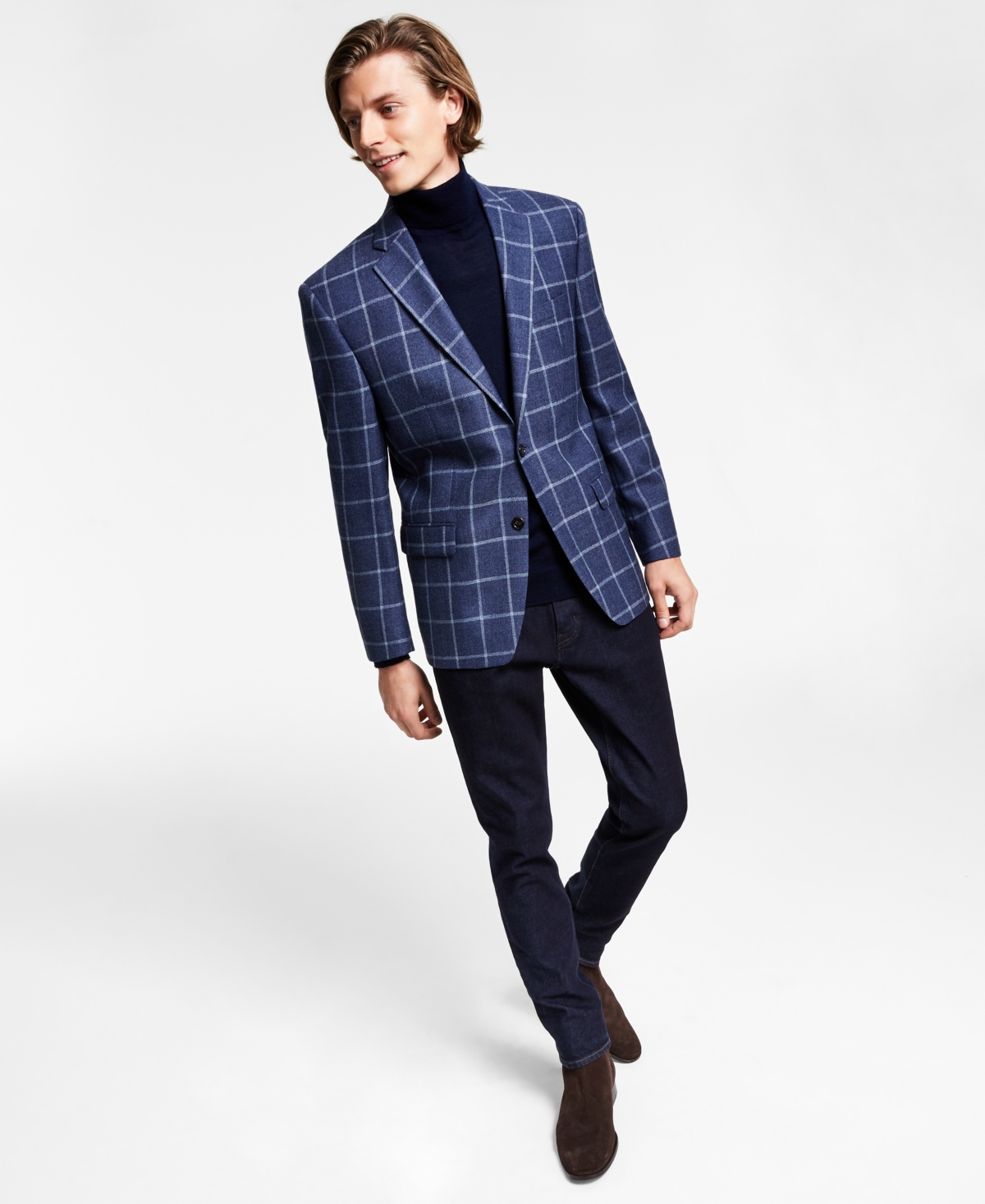 Lauren Ralph Lauren Men's Wool Classic-fit Ultraflex Stretch Blazers In ...