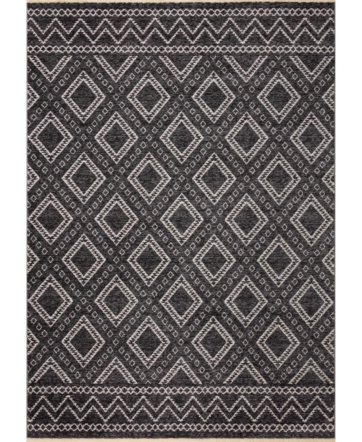 Click here for Vance Van-05 710x10 Area Rug - Charcoal prices