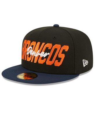 New Era Men's Black, Navy Denver Broncos 2022 NFL Draft On Stage ...