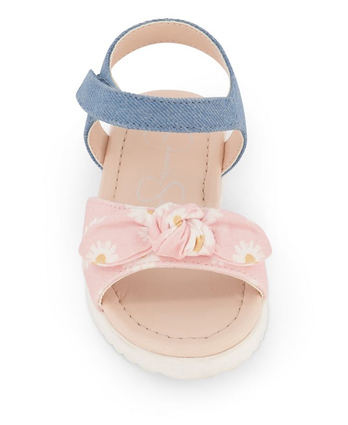 Jessica Simpson Toddler Girls Bow Detailing Sandal - Macy's
